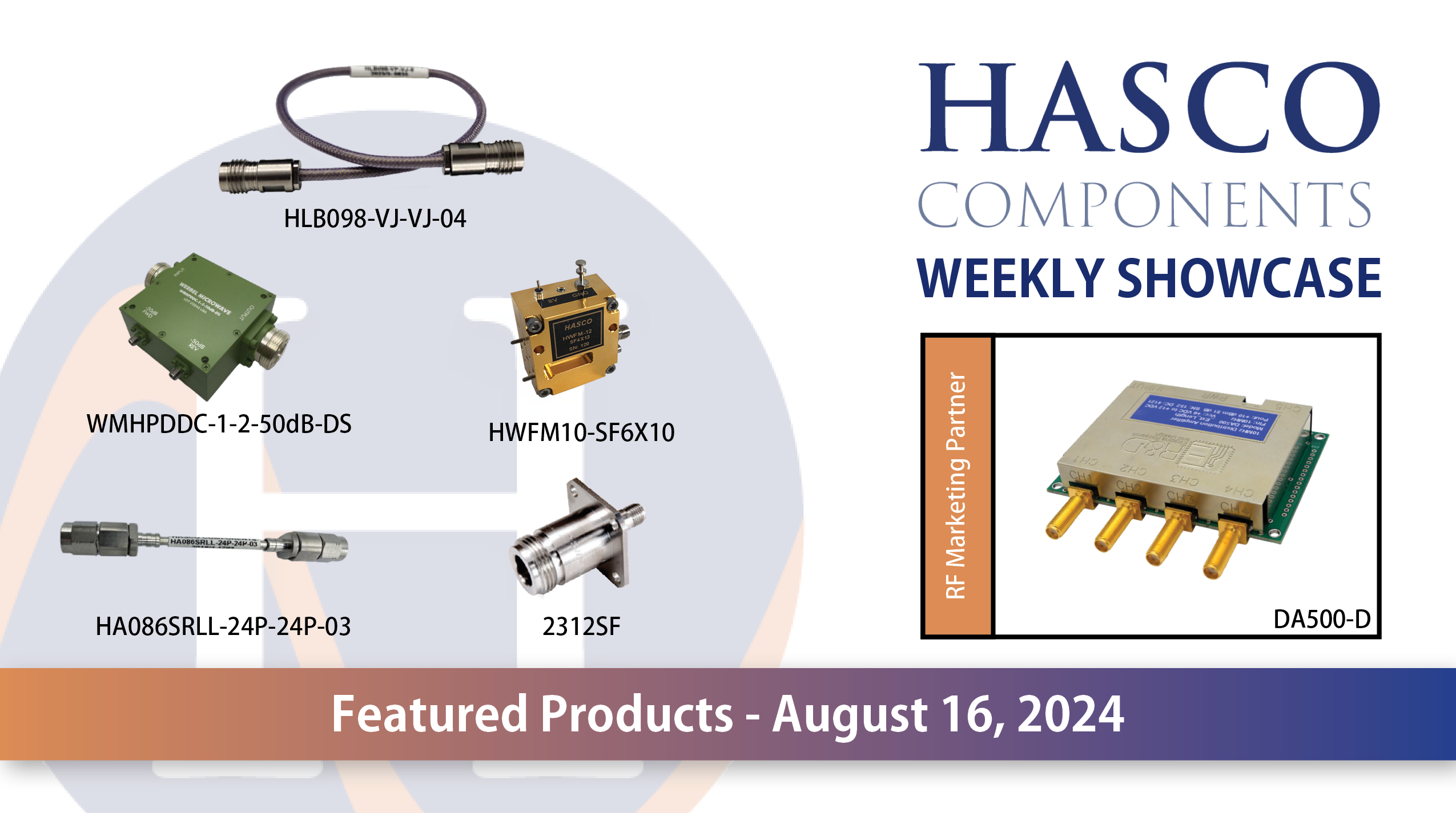 Weekly Showcase - August 16, 2024 - HASCO COMPONENTS