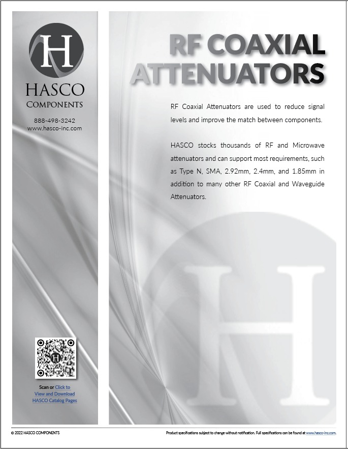 Attenuators Catalog - HASCO COMPONENTS