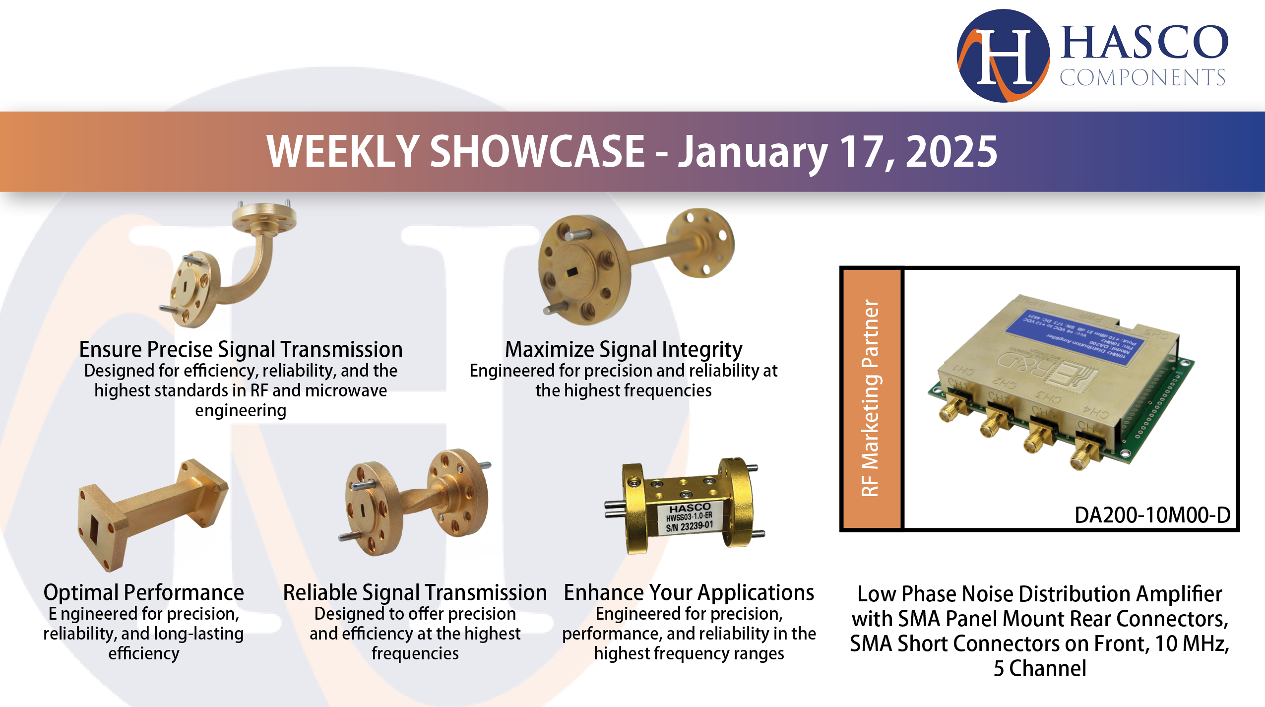 Weekly Showcase: Waveguide Straight Sections, Twists, and Bends - HASCO COMPONENTS