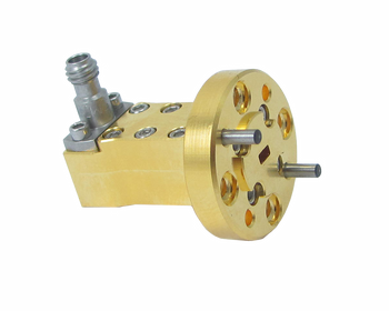 Precision Waveguide to Coax Adapter, WR-15 to 1.0mm Female