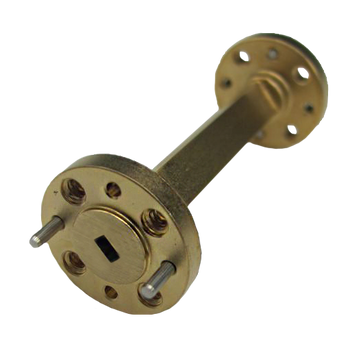 WR-12 Waveguide Section, 2 Inch Length, E Band, 60 GHz to 90 GHz