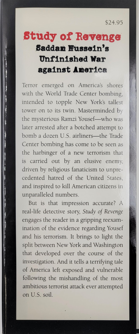 Study of Revenge, Saddam Hussein's Unfinished War against America ...