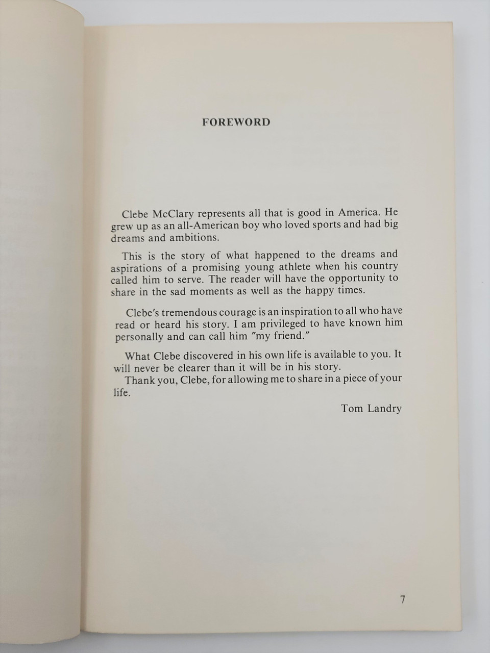 Living Proof, the Exciting Story of Vietnam Hero Lt Clebe McClary ...