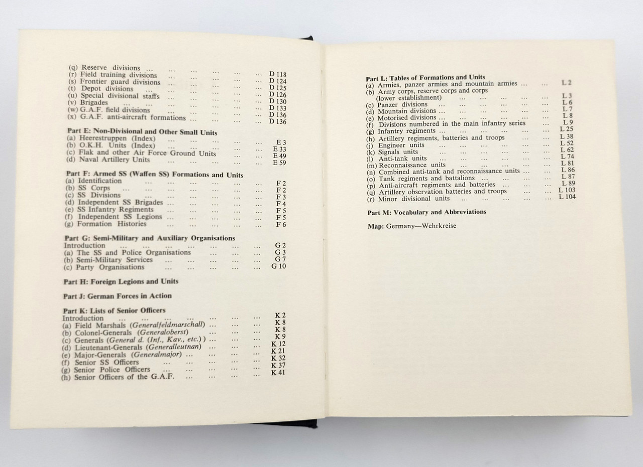 German Order of Battle, 1944 - SARCO, Inc