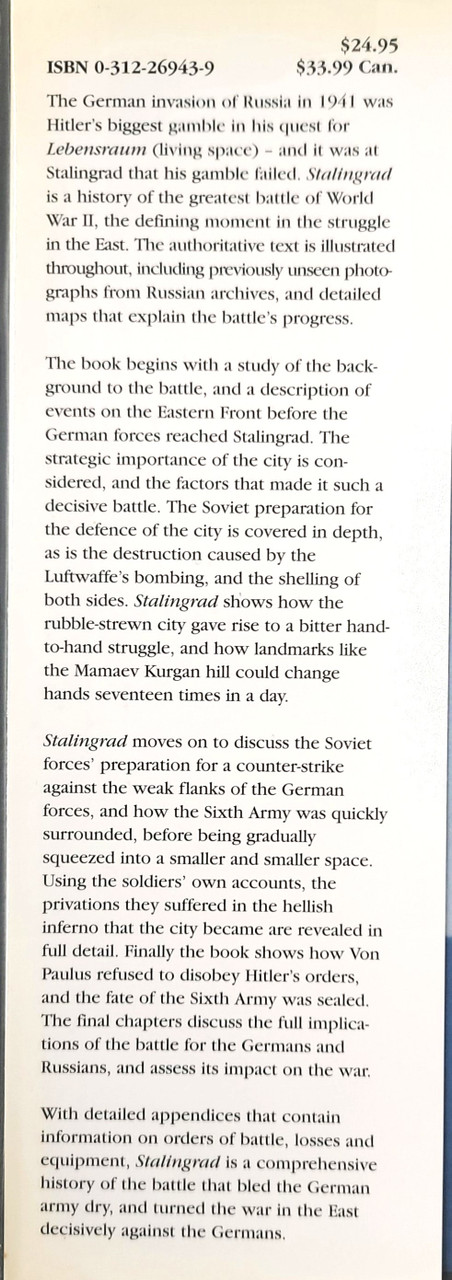 Stalingrad 1942-1943: The Infernal Cauldron - SARCO, Inc Stalingrad 1942-1943: The Infernal Cauldron - SARCO, Inc