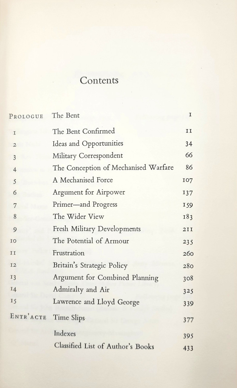 The Liddell Hart Memoirs, 1895-1938, Volume I - SARCO, Inc