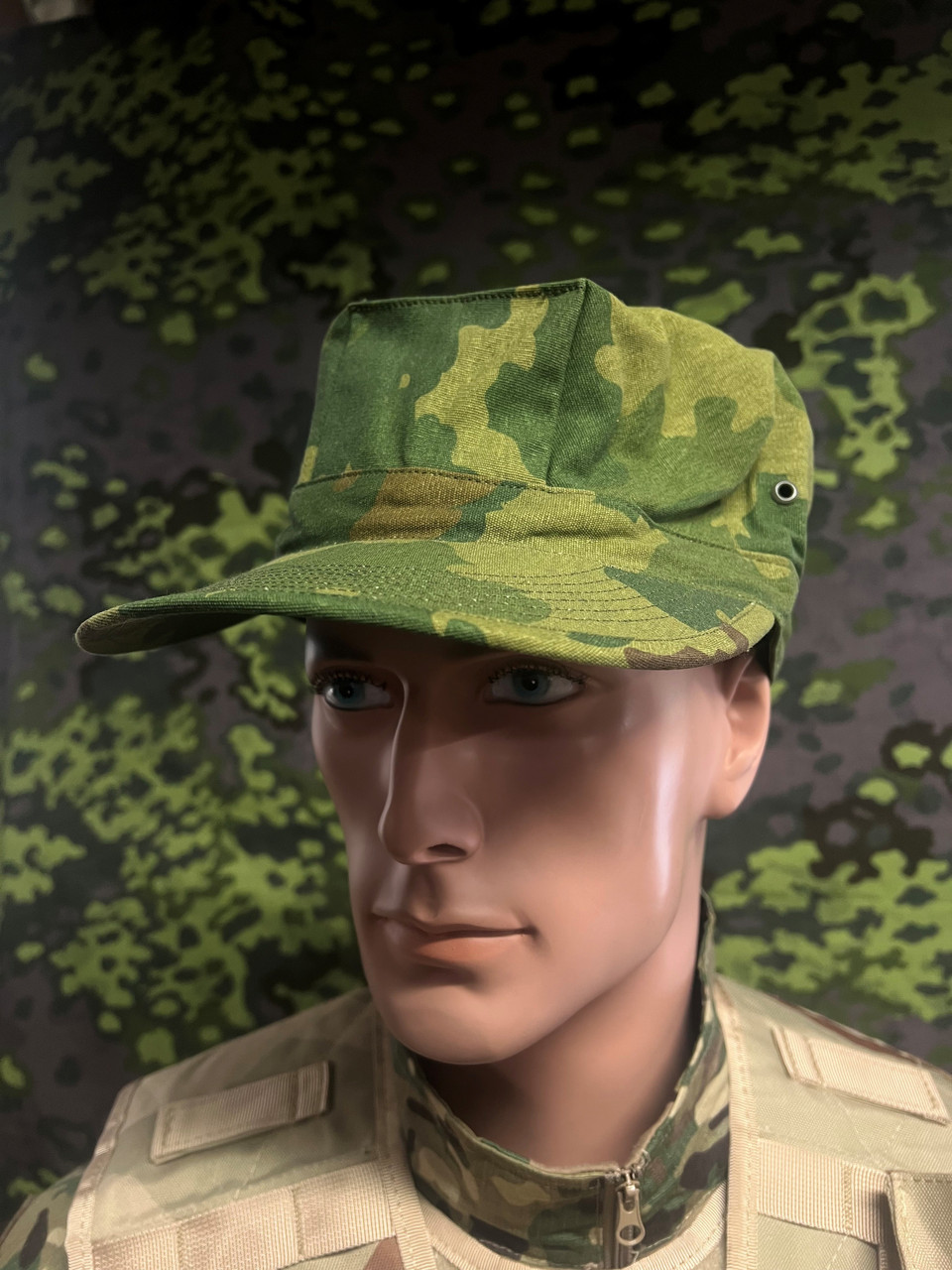 USMC style Cap in Mitchell Camouflage - SARCO, Inc