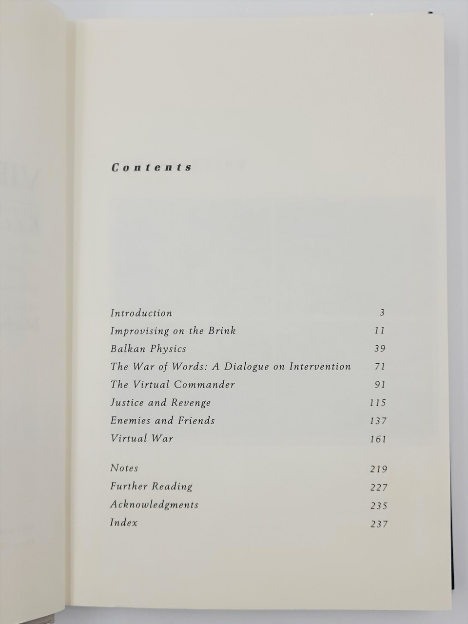 Virtual War, Kosovo and Beyond - SARCO, Inc