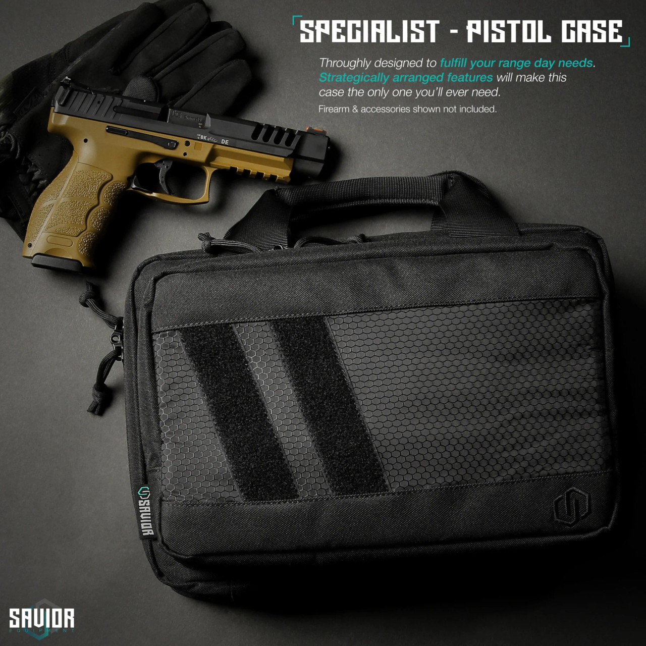 Savior Equipment Specialist Series Double Pistol Case - SARCO, Inc