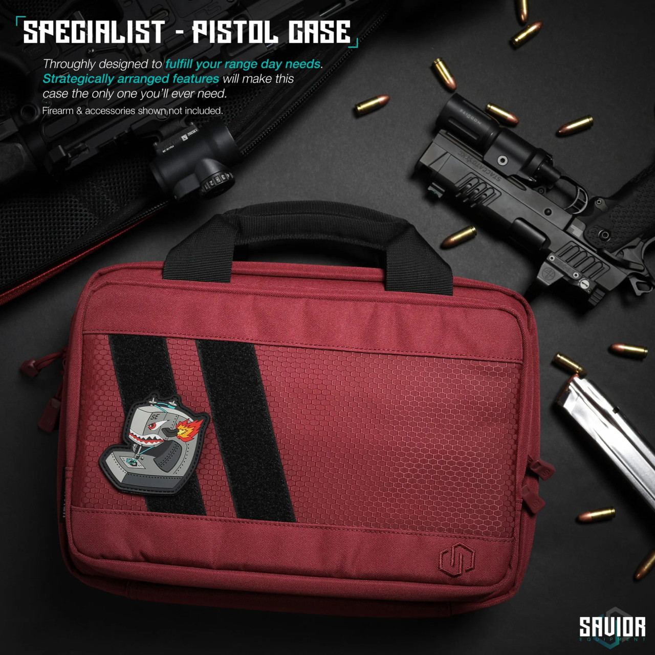 Savior Equipment Specialist Series Double Pistol Case - SARCO, Inc