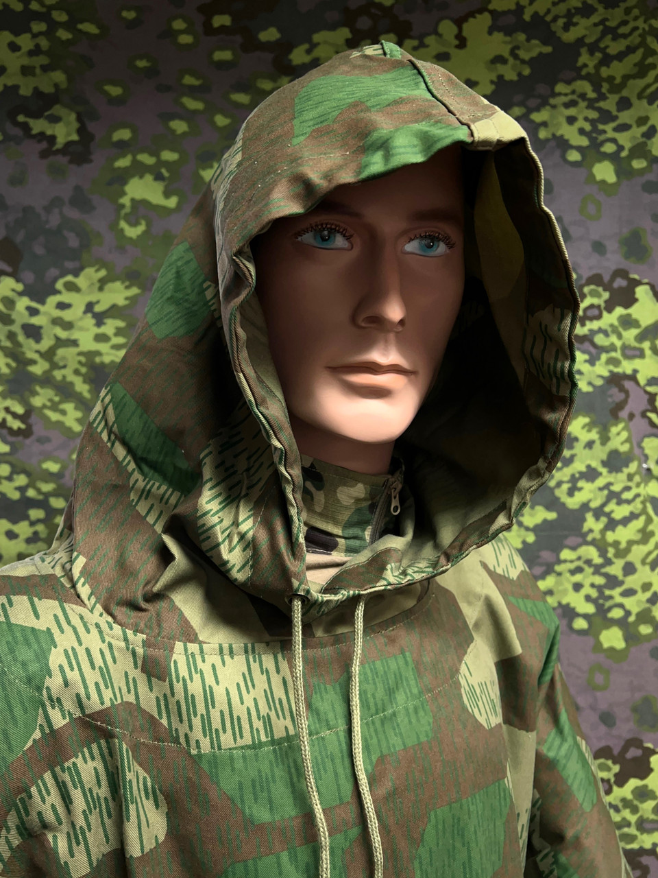 German WWII Splinter Camo Poncho - SARCO, Inc