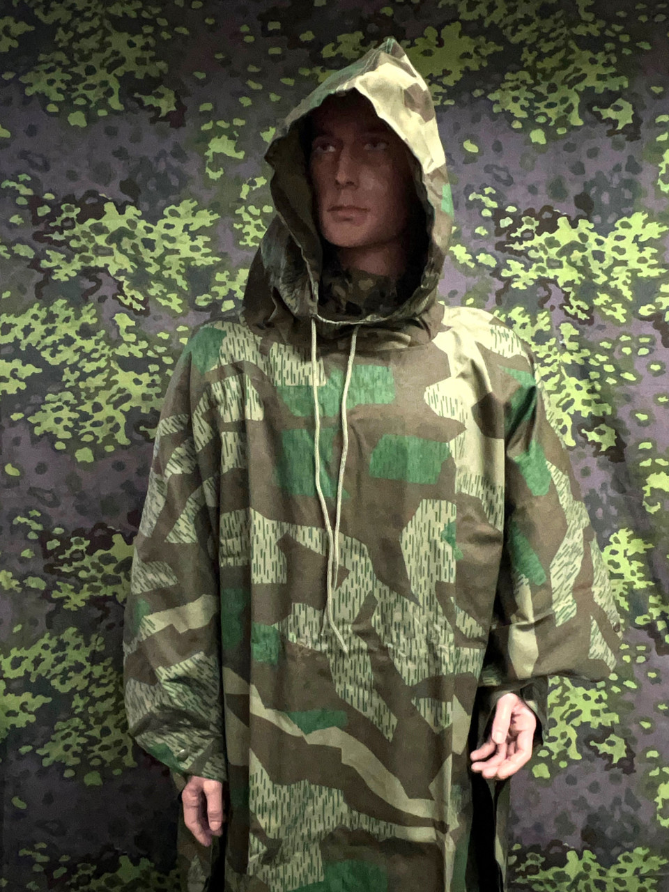 German WWII Splinter Camo Poncho - SARCO, Inc