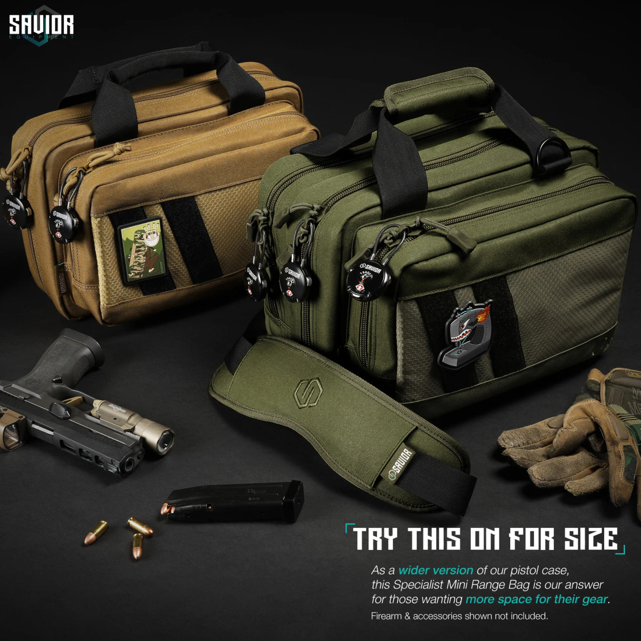 Savior Equipment Specialist Series 2-Gun Mini Range Bag - SARCO, Inc