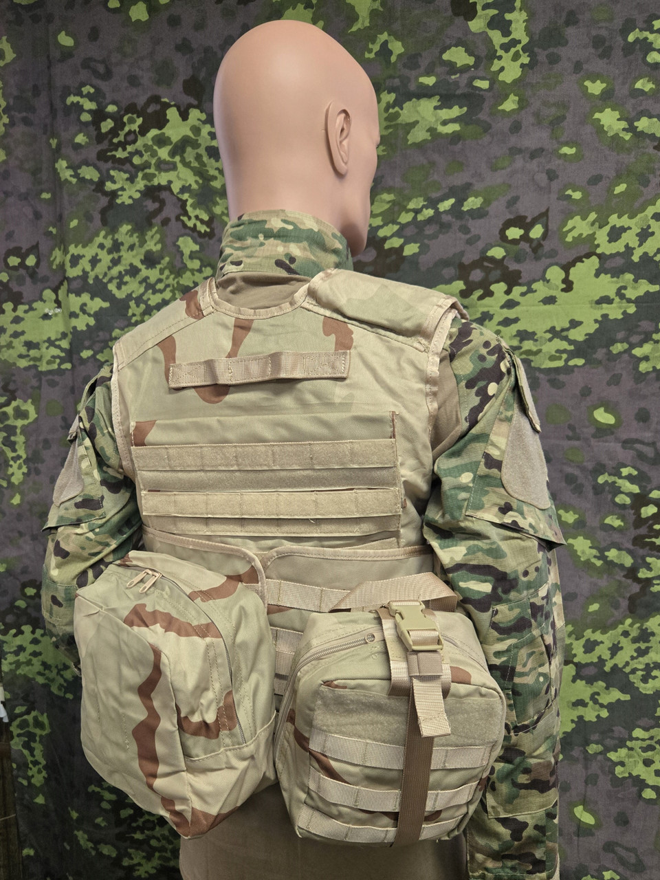 Desert Assault Vest w/ Pouches XL size - SARCO, Inc