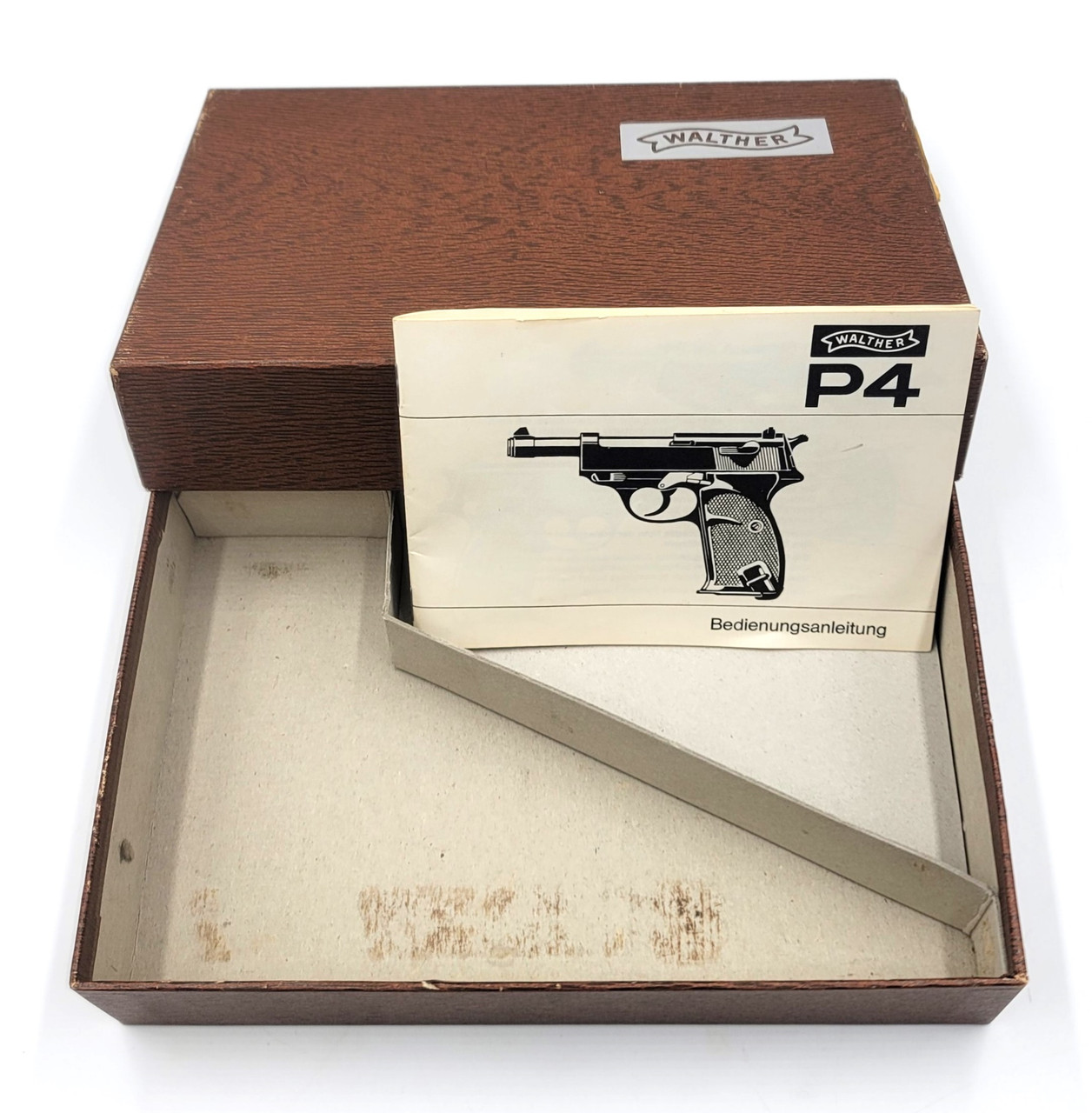Walther P4 Factory Box and Manual - SARCO, Inc
