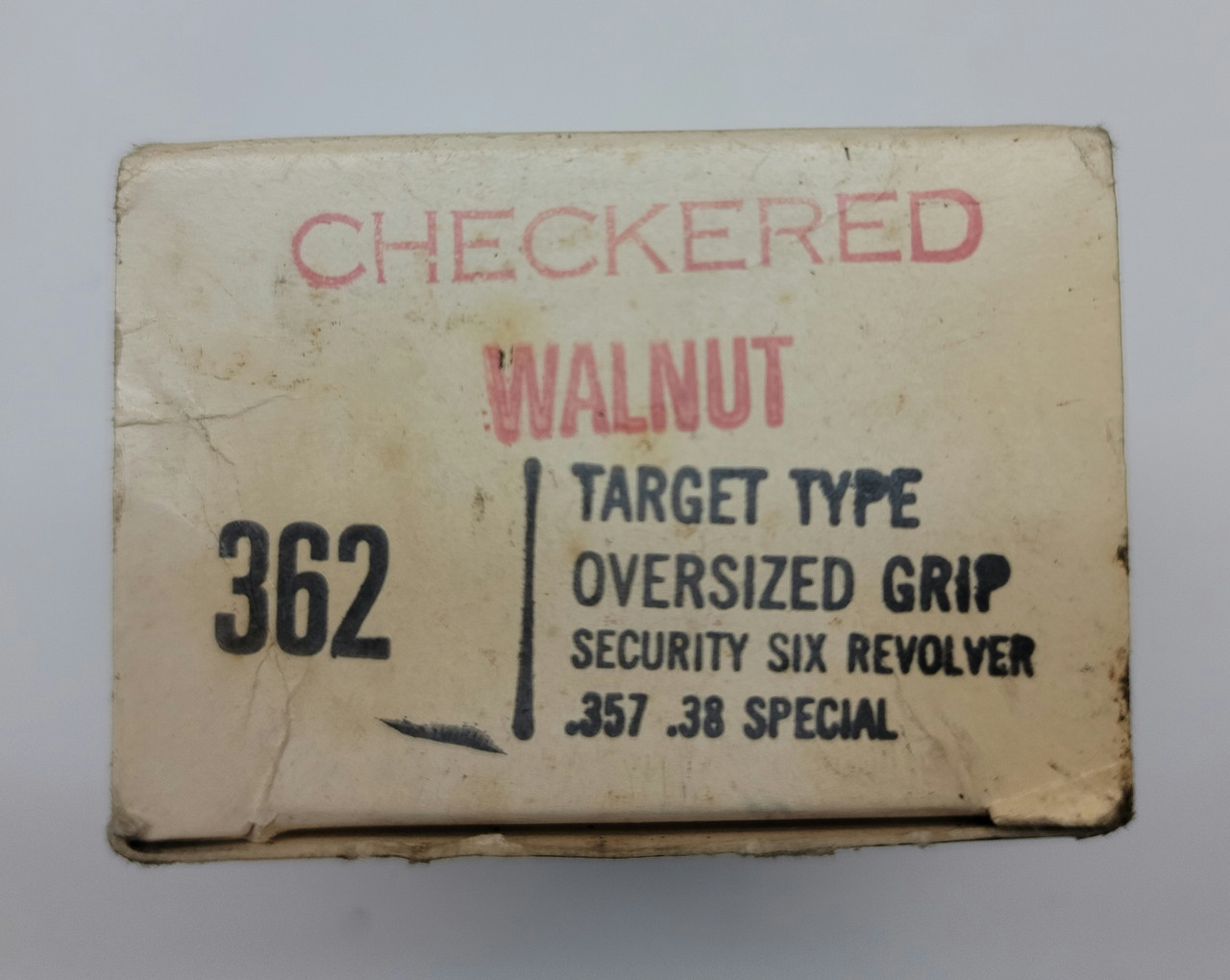 Jay Scott Target Type Oversized Grip for Security Six Revolver,.357 & .38 362 - SARCO, Inc