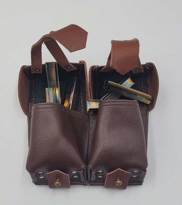 Mosin Ammo Pouch with 6 7.62x54R Stripper Clips - SARCO, Inc