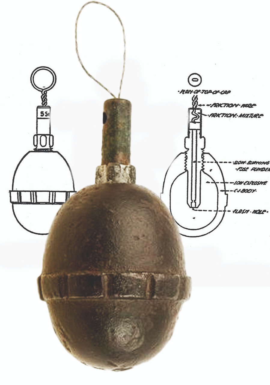 German WW1 EIER Grenade - SARCO, Inc