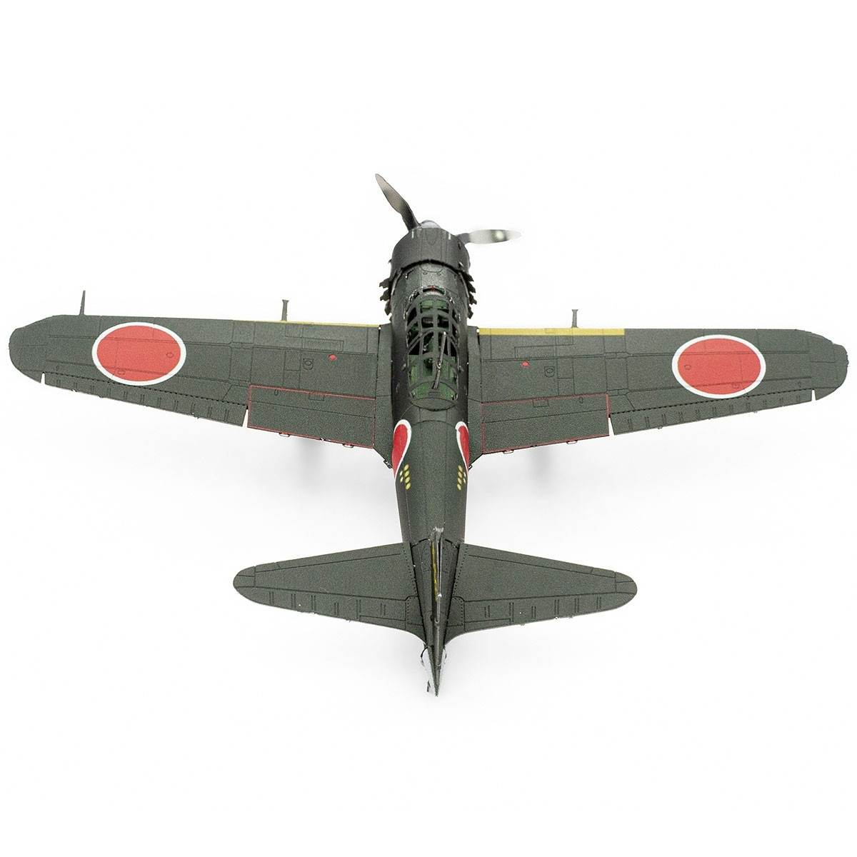 3D Metal Kits - Mitsubishi Zero Fighter plane - Color - SARCO, Inc