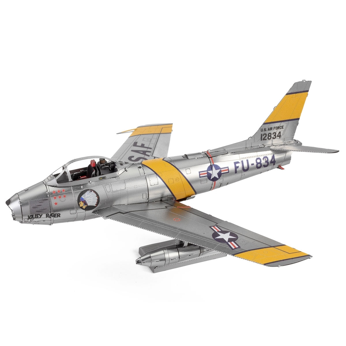 3D Metal Kits - F-86 Sabre - COLOR - SARCO, Inc