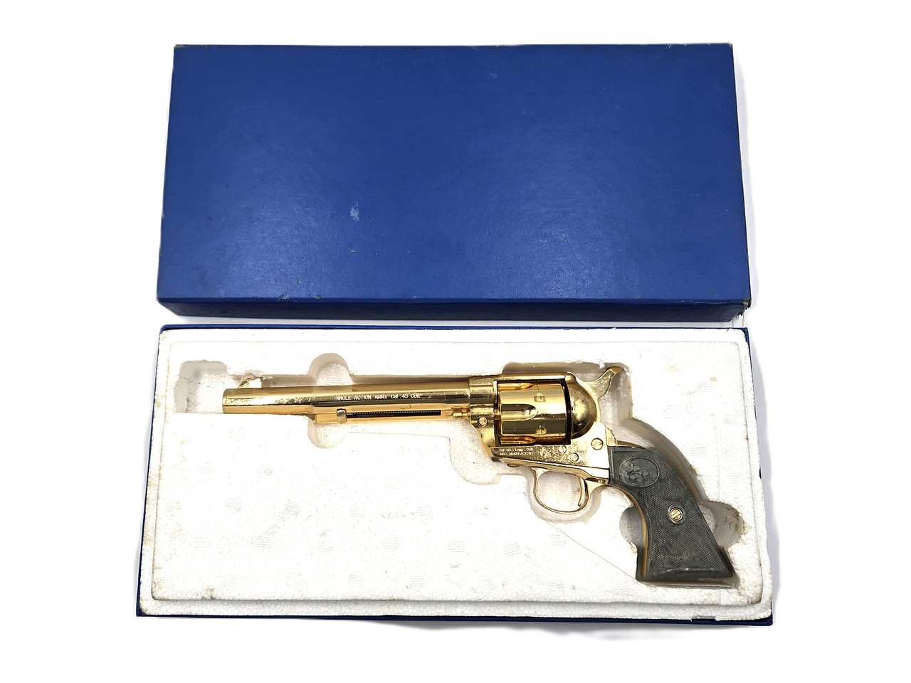 Reproduction of a Colt S.A.A Gold Plated - SARCO, Inc