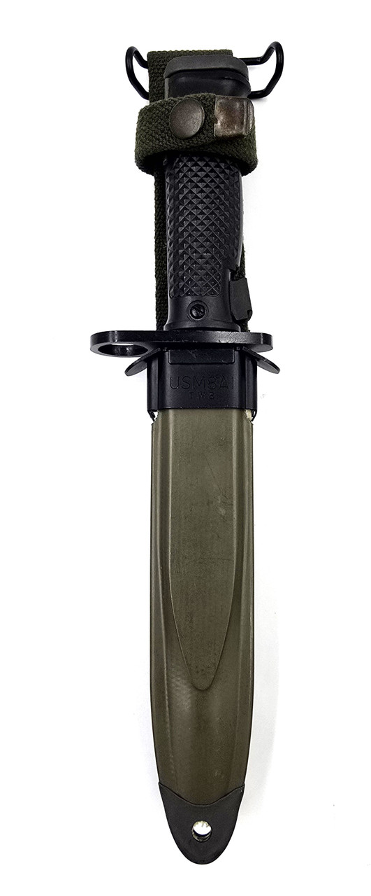 M6 Bayonet for M14 Rifle New Production with M8A1 Scabbard - SARCO, Inc