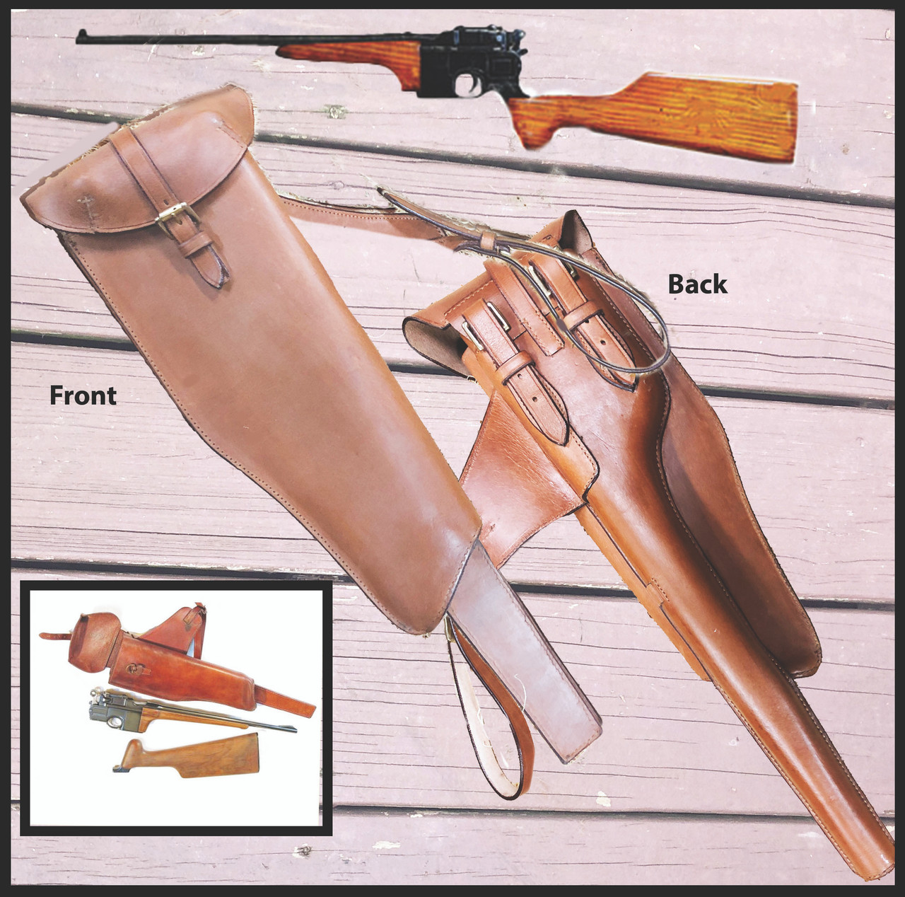 Mauser C96 Carbine Holster - SARCO, Inc