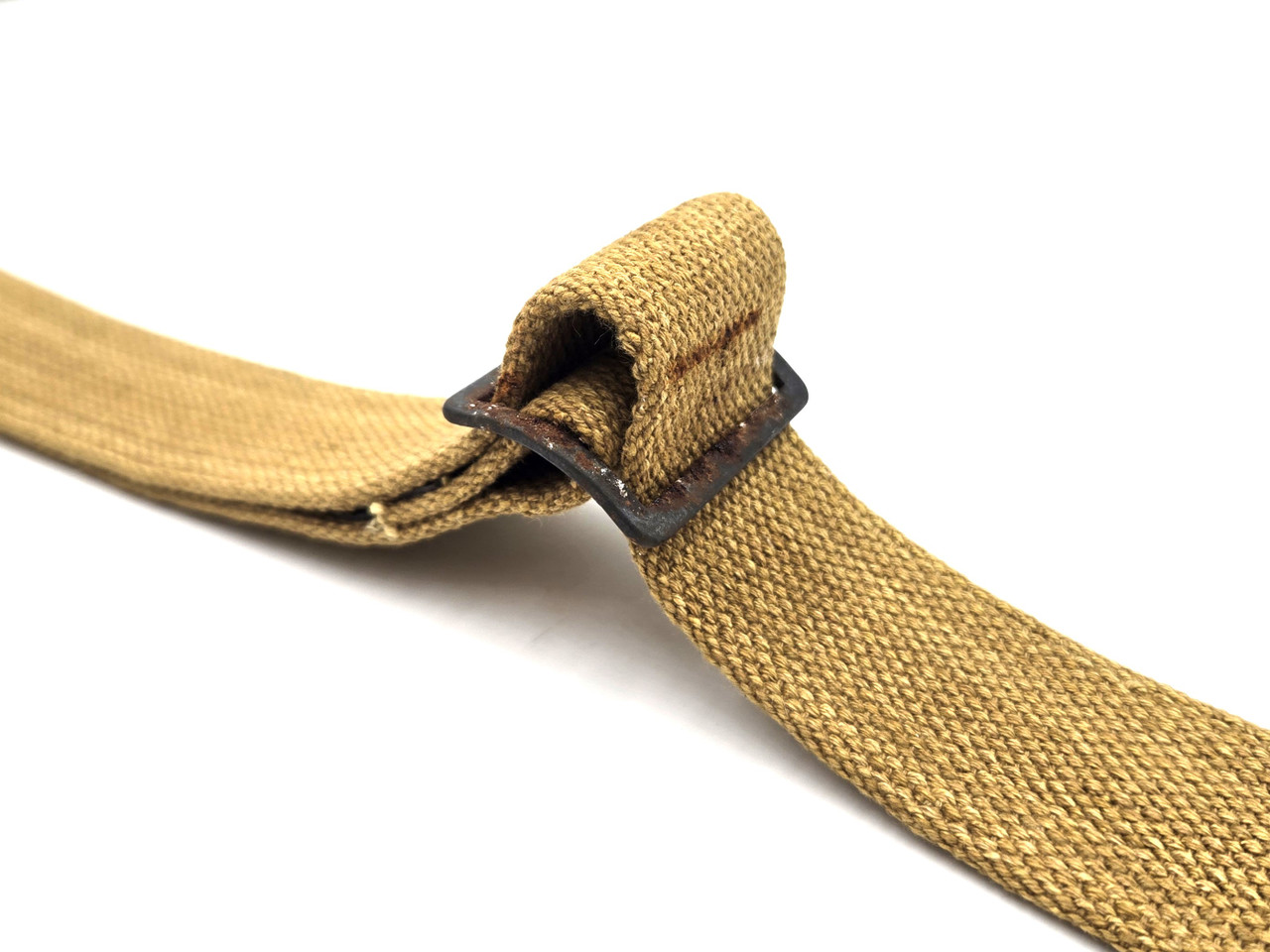 Rust Stained Mosin Nagant 91 Web Sling with leather loop, Late ...