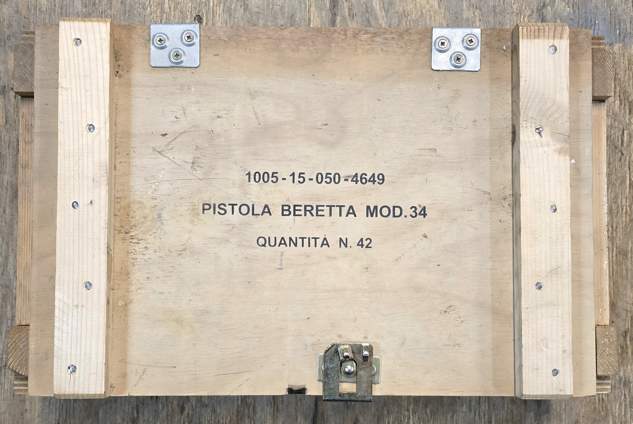 Beretta Mod 34 Shipping Crate Original - SARCO, Inc