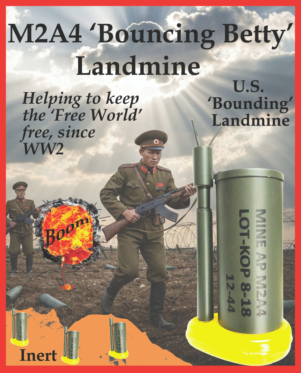 U.S. Bouncing Betty Mine, Inert - SARCO, Inc