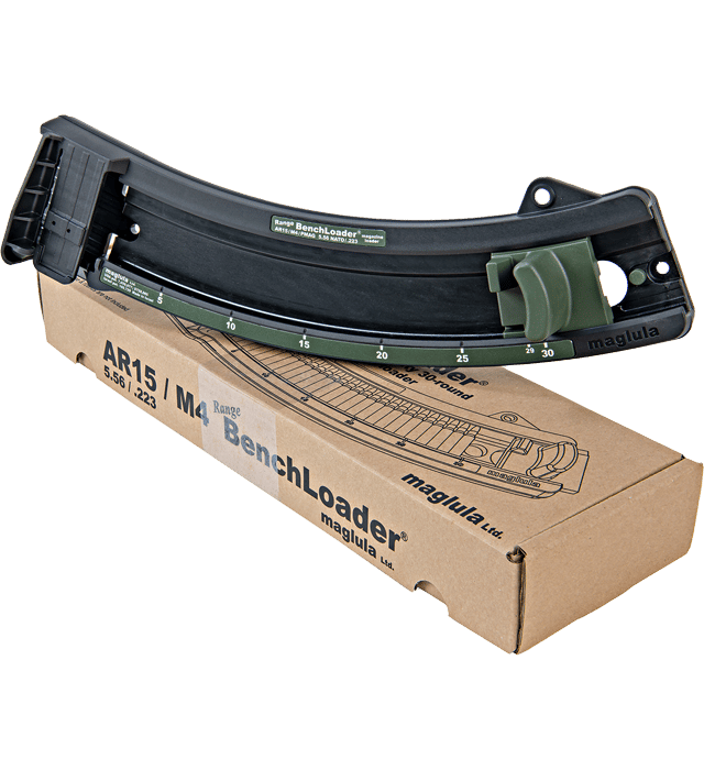Maglula AR15 / M4 30rd Range BenchLoader® loader 5.56 / .223 - SARCO, Inc