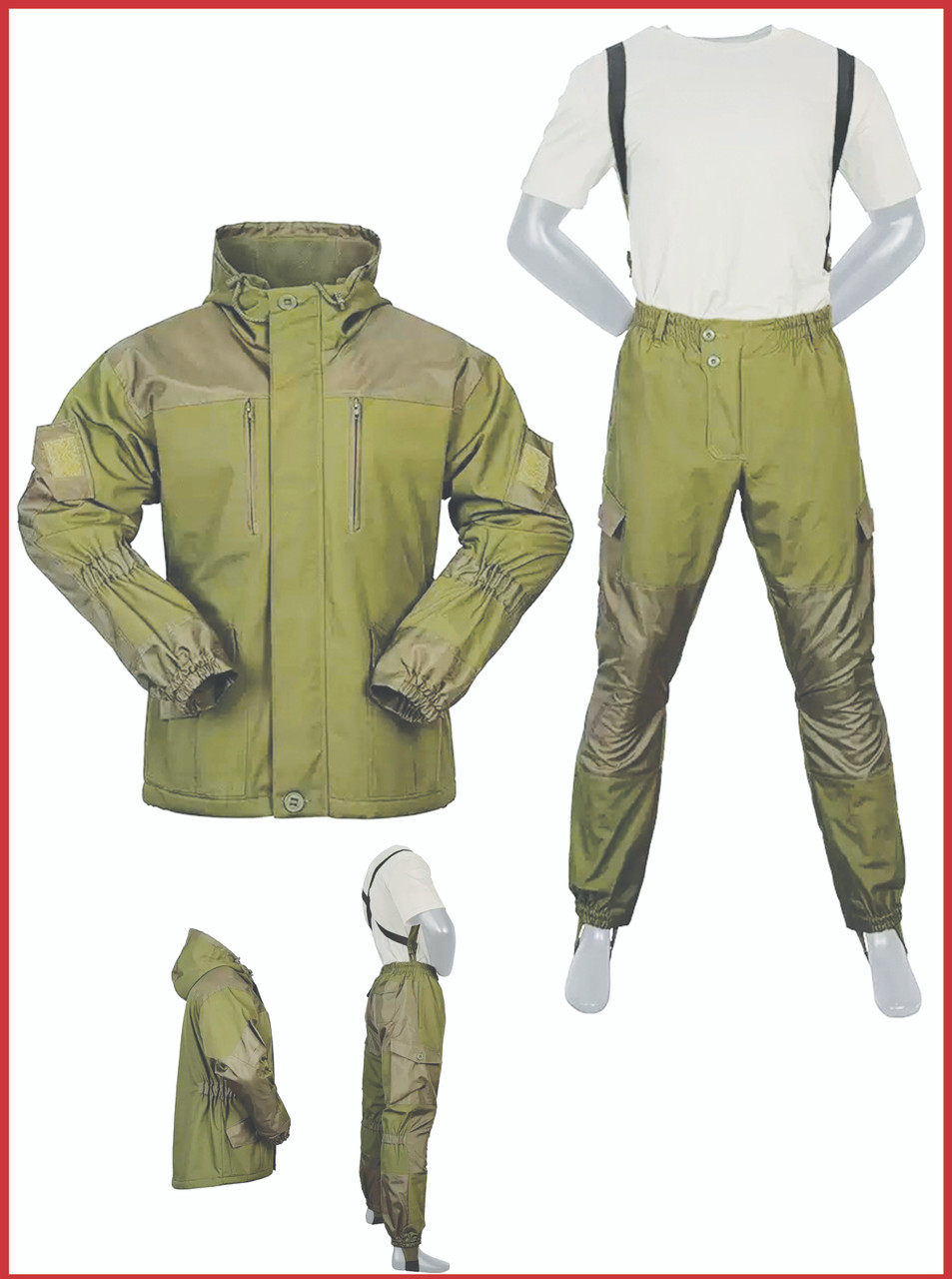 Russian Summer Gorka Suit , Olive Drab - SARCO, Inc
