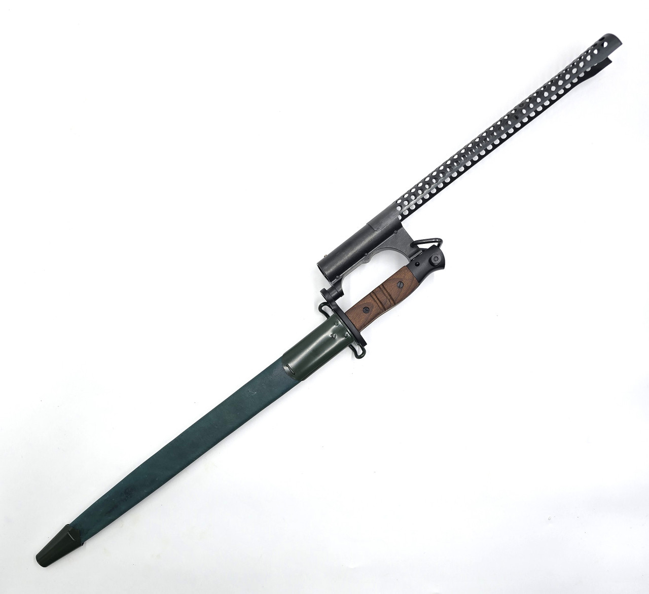 P17 Bayonet & Scabbard and Winchester Trench Gun Heat Shield Combo ...