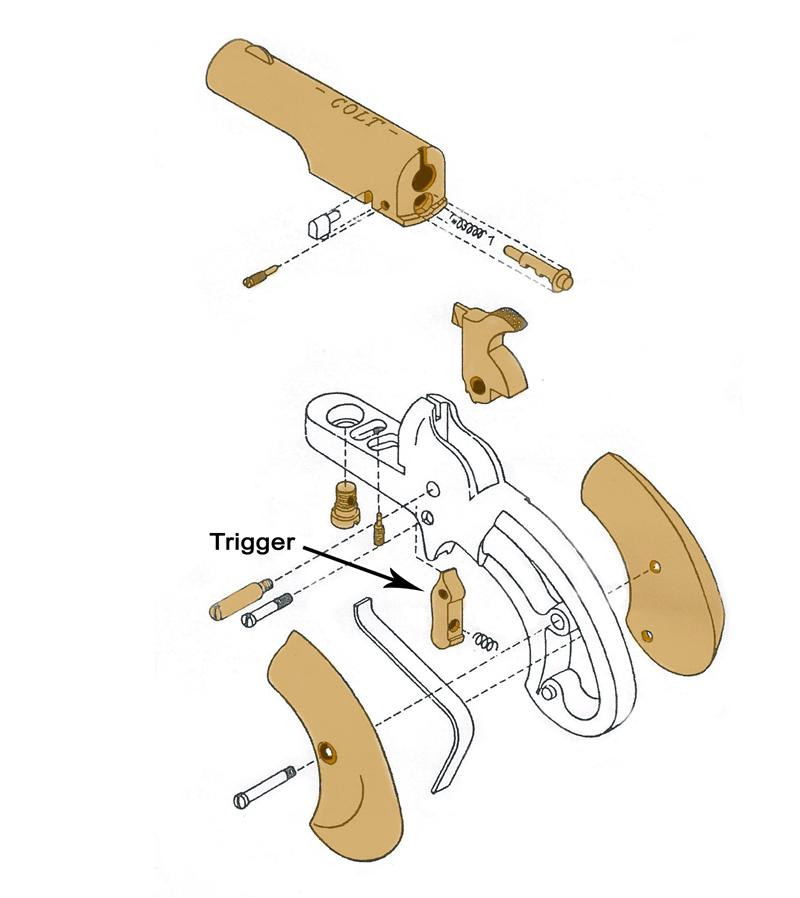 Colt Derringer #4 Trigger - SARCO, Inc
