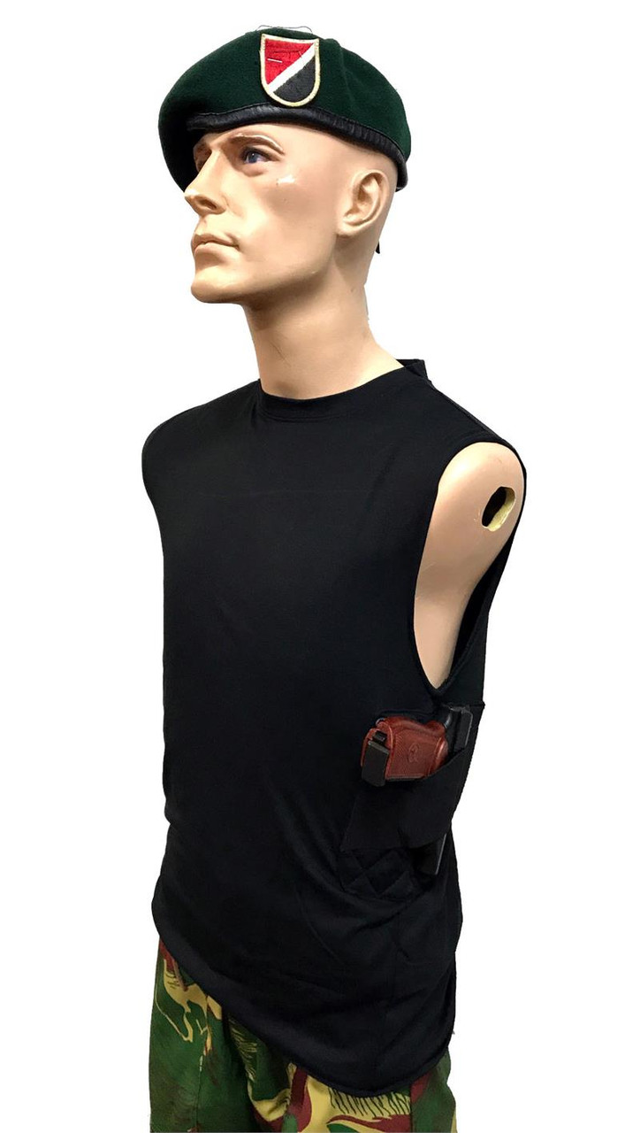 ATAFREX Black Tank Top Holster Shirt - SARCO, Inc