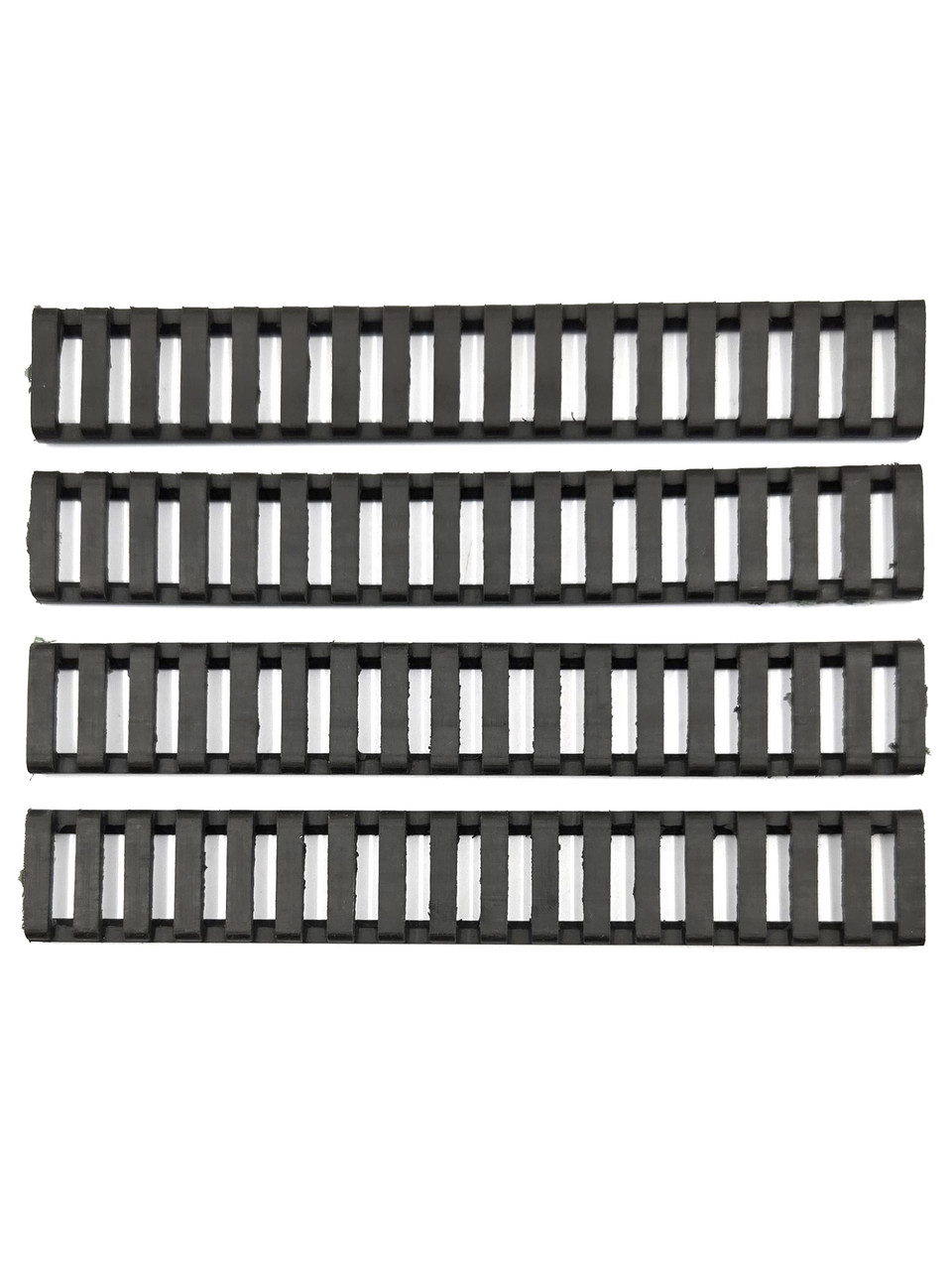 Low Profile Rubber Rail Cover - 4 pcs - Green - SARCO, Inc