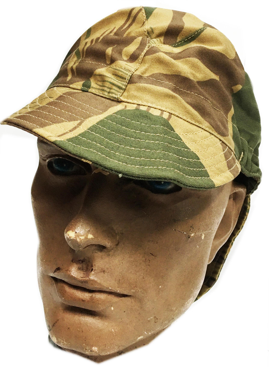Split Tail Cap in Rhodesian Style Grass Pattern Camo (HAT16)