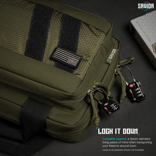 Savior Equipment Specialist Series Double Pistol Case - SARCO, Inc