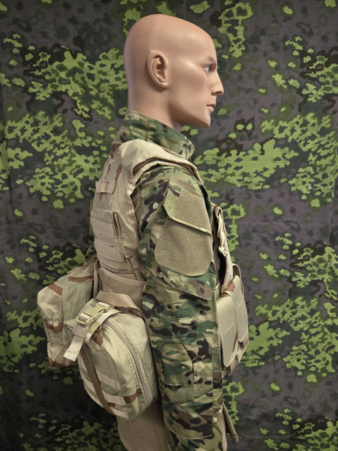 Desert Assault Vest w/ Pouches XL size - SARCO, Inc