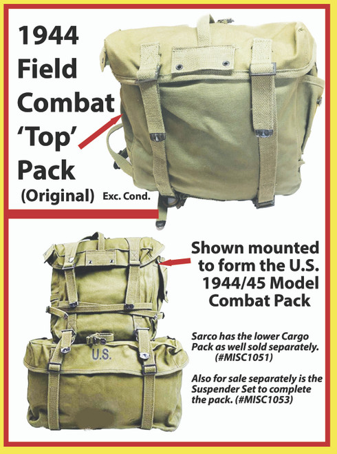 U.S. M1945 Combat Pack, Original - SARCO, Inc
