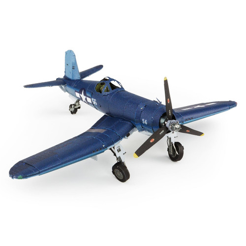 3D Metal Kits - F4U Corsair plane - COLOR - SARCO, Inc