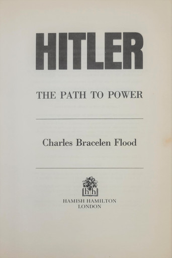 Hitler: The Path to Power - SARCO, Inc