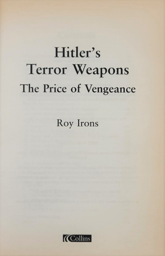 Hitler's Terror Weapons, The Price of Vengeance - SARCO, Inc