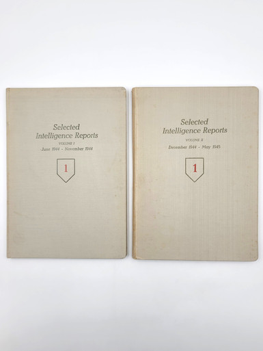 Selected Intelligence Reports Volume 1-2 June 1944-November 1944 ...