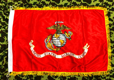 USMC Double Sided Flag Same Both Sides 2x3’ - SARCO, Inc