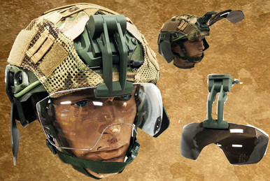 Visor Mount & 3mm Thick Eye Shade - SARCO, Inc