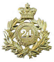 British 24th Regiment Helmet Badge - SARCO, Inc