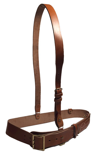 SAM BROWNE Belt Set - Brown - SARCO, Inc