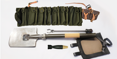 37mm Russian Spade Mortar (Non-Firing) Complete Set - SARCO, Inc