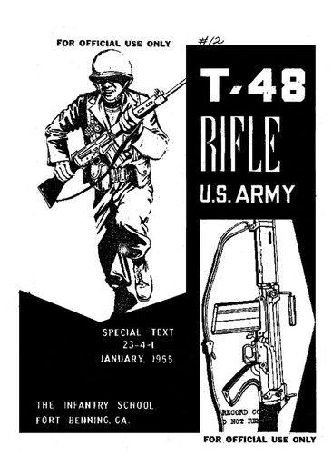 T-48 Manual U.S. G.I. Photocopy of early T-48 man. (SB138)